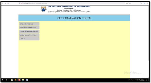 eExamDesk | IARE, Best Engineering College
